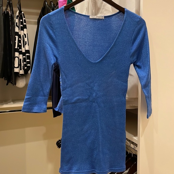 Michael Stars | Tops | Michael Stars 34 Sleeve Top | Poshmark